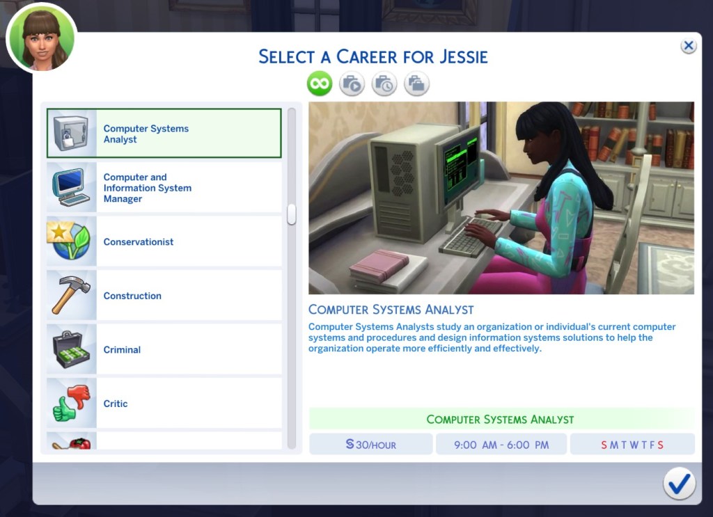 Computer Systems Analyst - The Sims 4 Mods - CurseForge