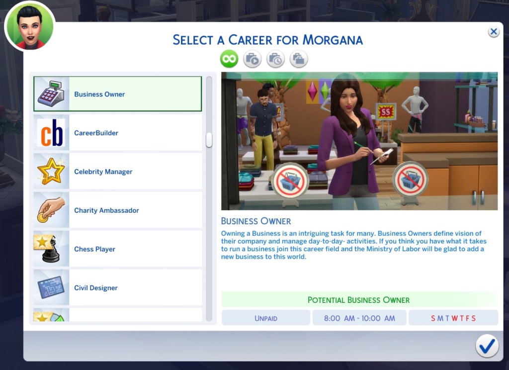 Company Owner by kiarasims4mods Spanish Translation - The Sims 4 ...
