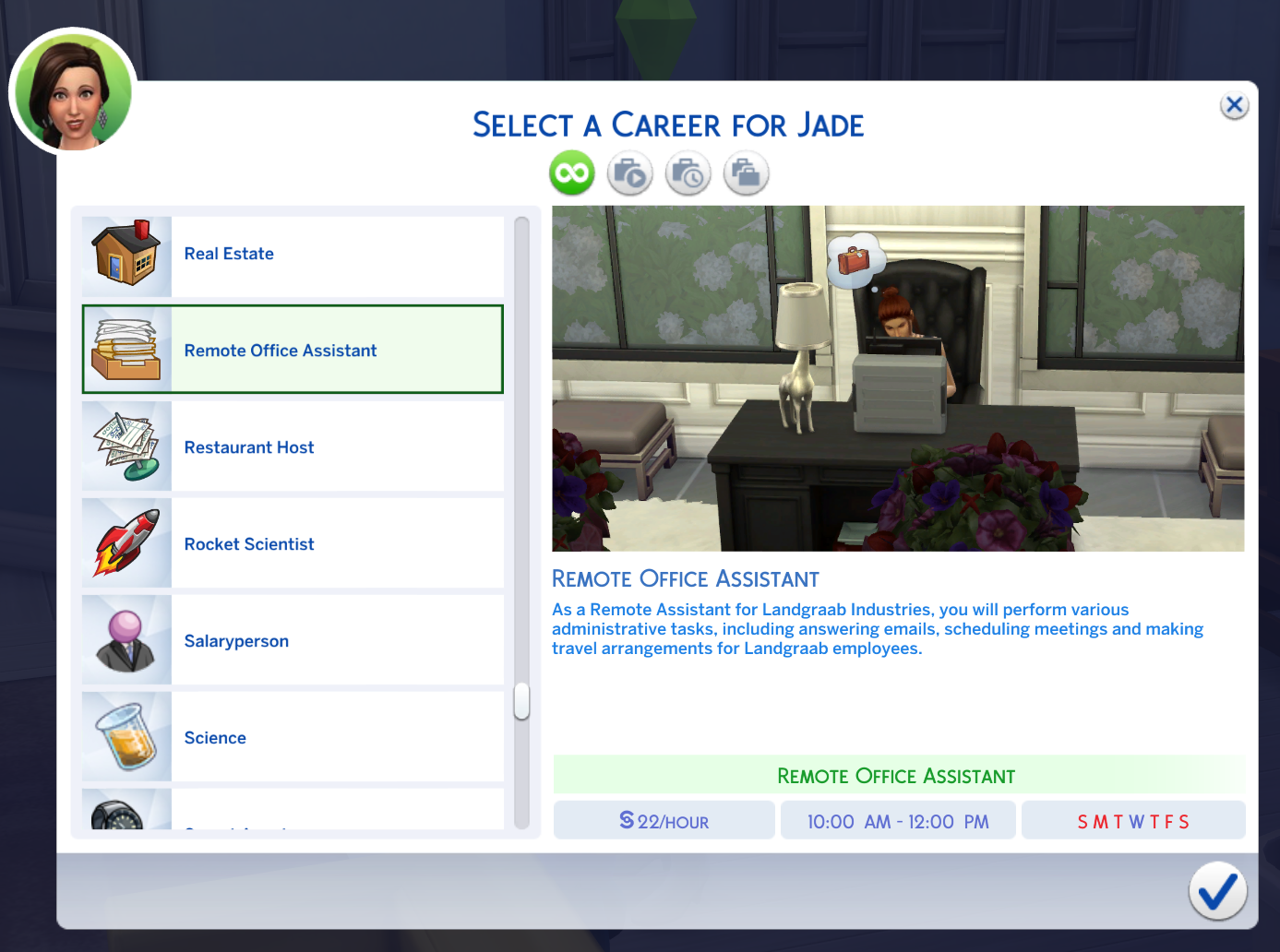 Remote Office Assistant – Welcome to KiaraSims4Mods!
