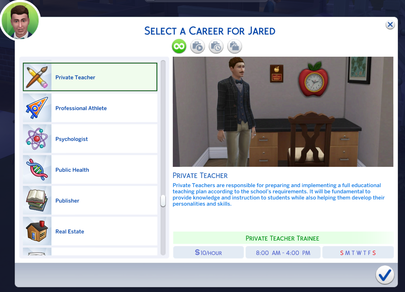 Private Teacher Career – Welcome to KiaraSims4Mods!